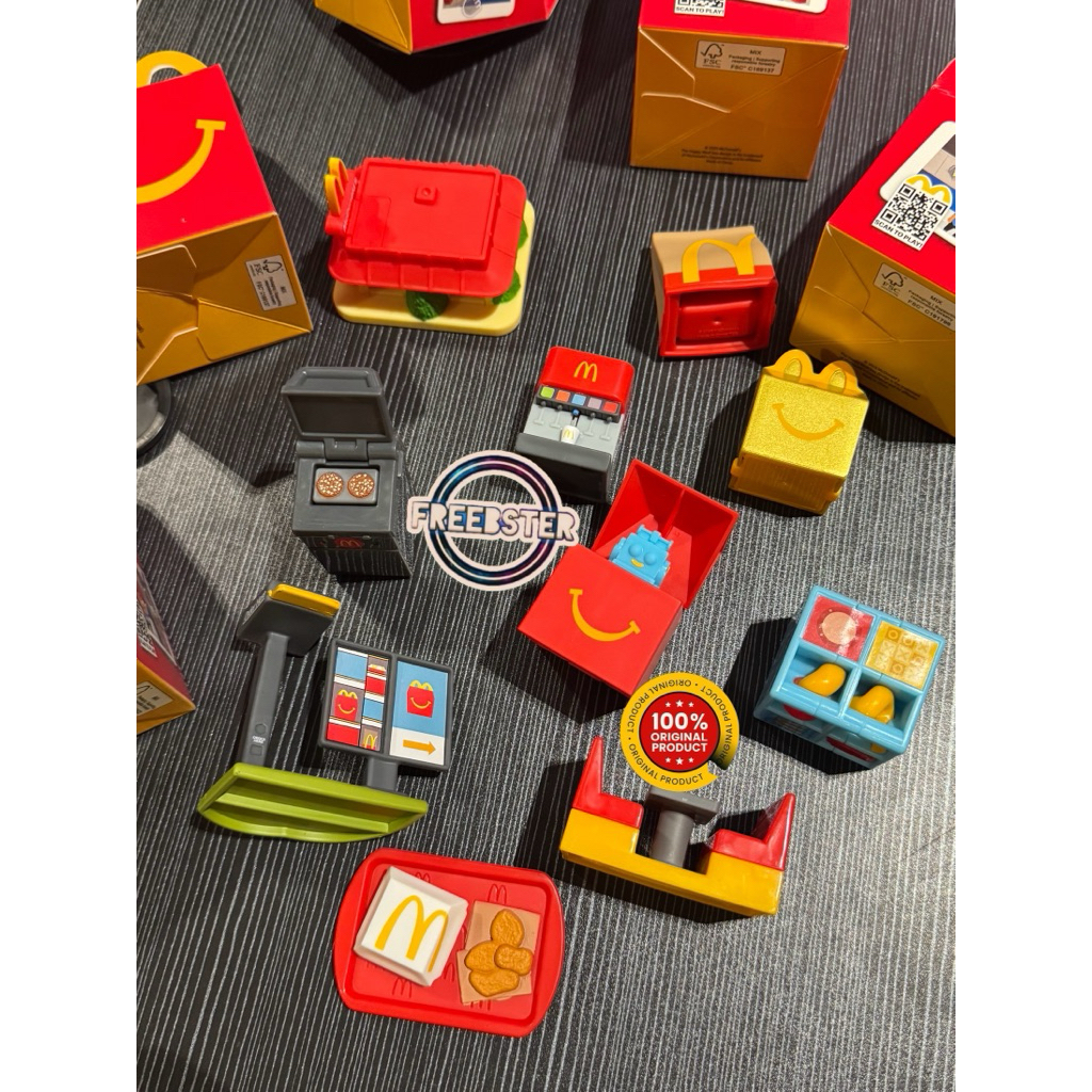 [100% Legit & Sealed] 2025 Little McDonalds Happy Meal Toys (Lil ...