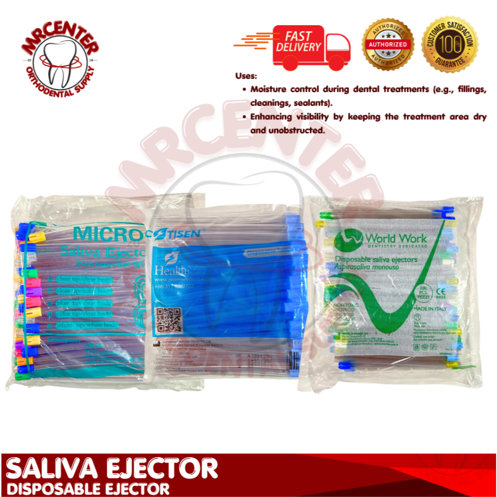 World Work/Micro Disposable Saliva Tips – 100 pcs/pack | Shopee Malaysia