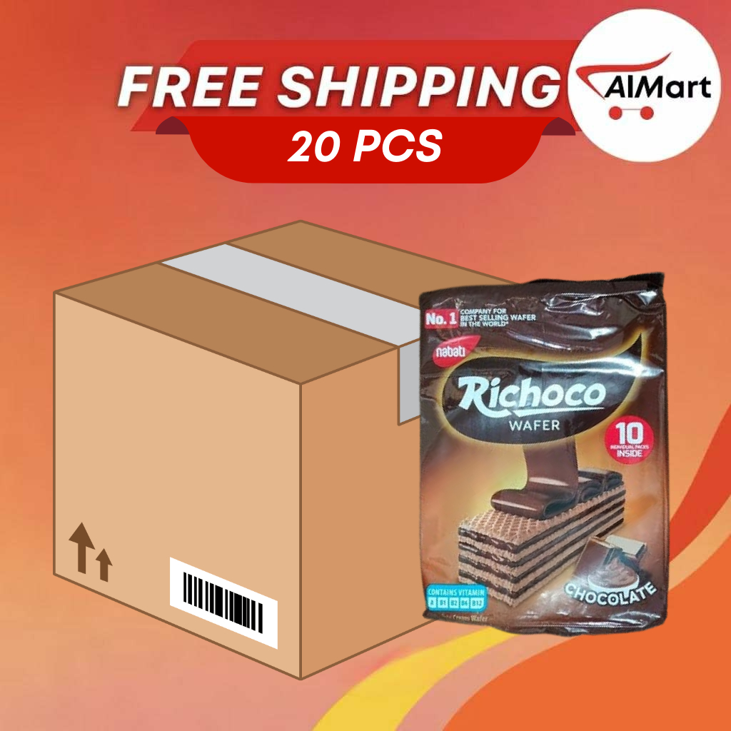 RICHOCO WAFER (200 GRAMS) (20 PACKS) (20 PIECES PER BOX) | Shopee Malaysia
