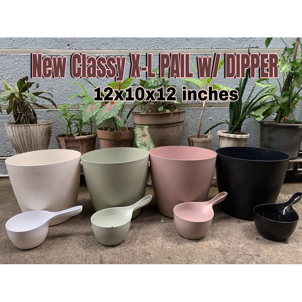 CLASSY PAIL W/FREE DIPPER X-LARGE | Shopee Malaysia