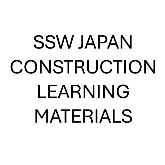 SSW CONSTRUCTION LEARNING CIVIL ENGINEERING BUILDING INFRASTRUCTURE AND ...