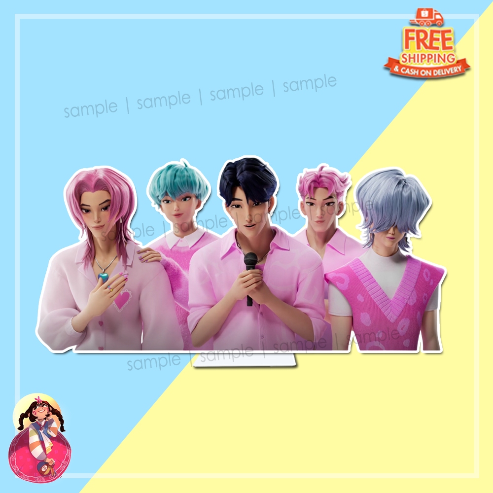 Saja Boys Standee Version 2 | Kpop Demon Hunters Merch | Shopee Malaysia