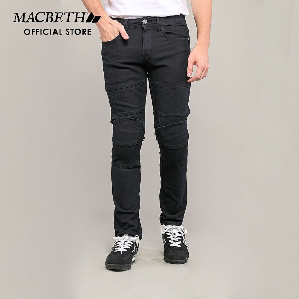 Macbeth Machine Biker Jeans Men's Reg. Denim Pants " SLIM FIT BIKER ...
