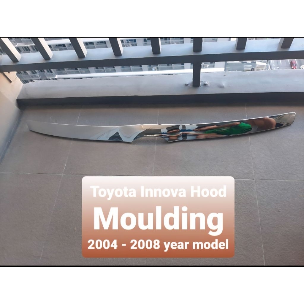 Toyota Innova Hood lip chrome screw type 2004 - 2008 year model ...
