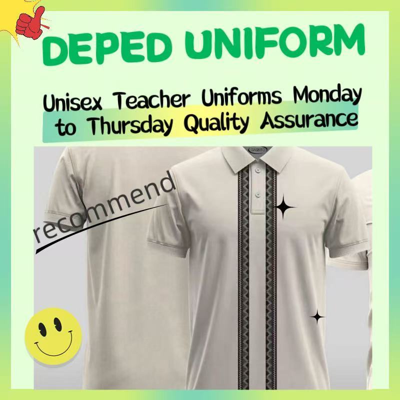 DEPED UNIFORM 2025 FULL SUBLIMATION DEPED POLO SHIRT FOR MEN AND WOMEN ...
