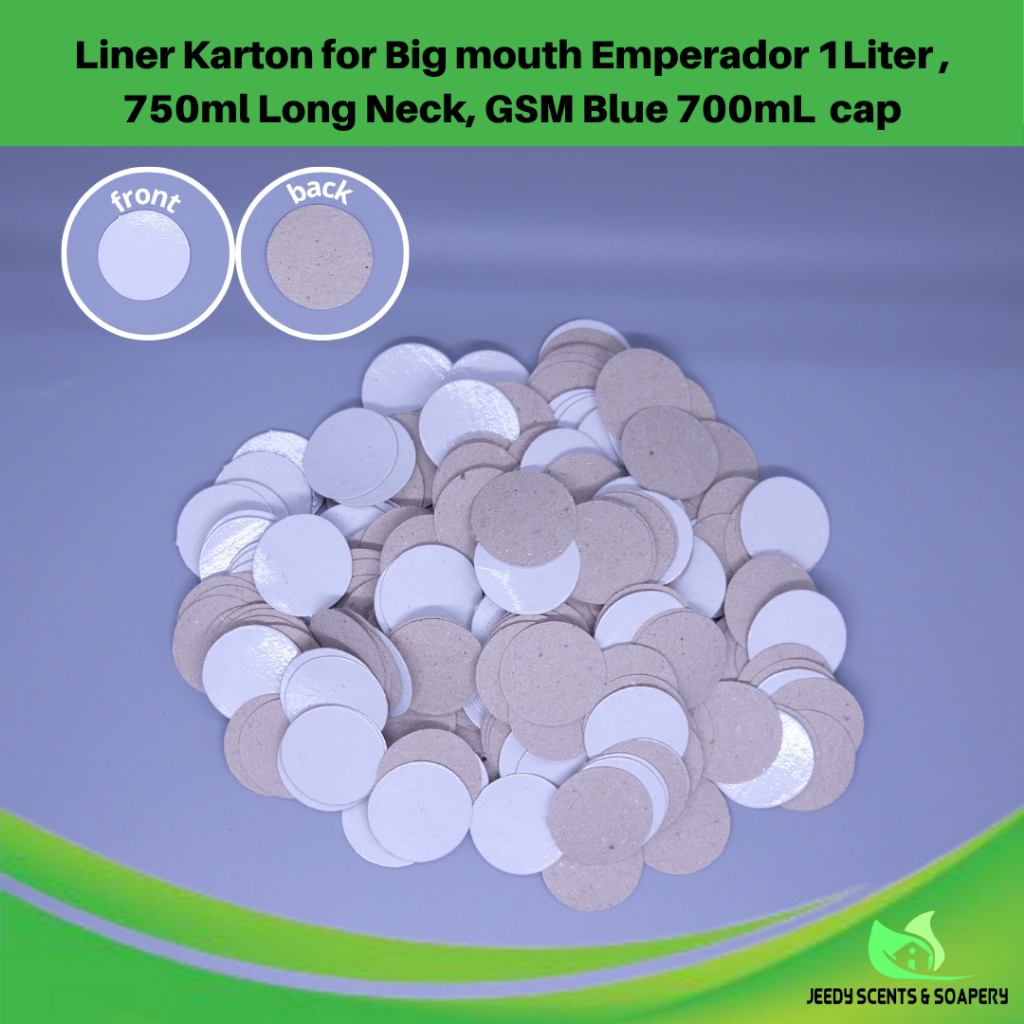 Liner Karton for Big mouth Emperador 1Liter, 750ml Long Neck, GSM Blue ...
