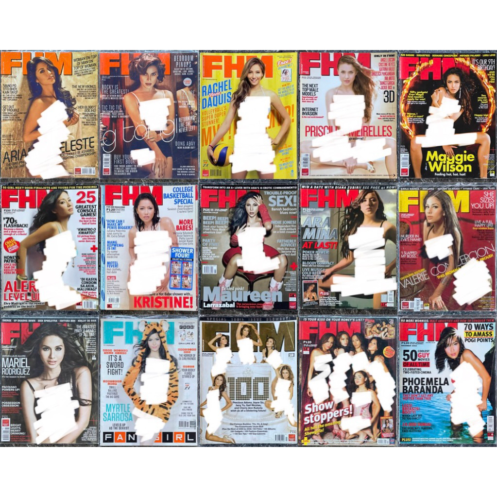 MEN’S MAGAZINES (FHM PH 001) | Shopee Malaysia
