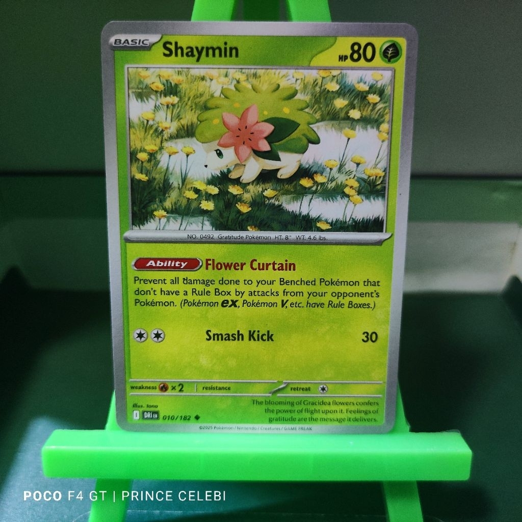 Pokemon TCG [Destined Rivals] - Shaymin (UC) | Shopee Malaysia