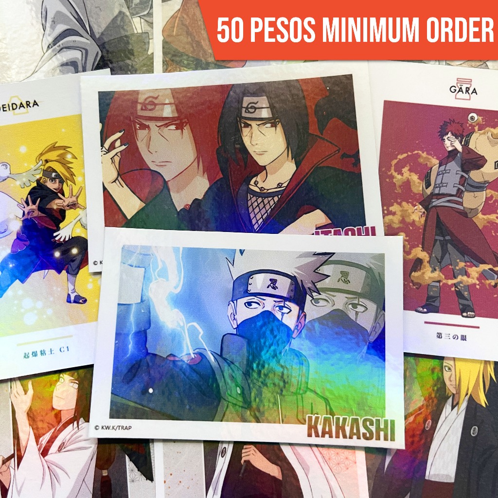 Naruto Shippuden Rainbow Anime Photocards (Laminated) | Shopee Malaysia