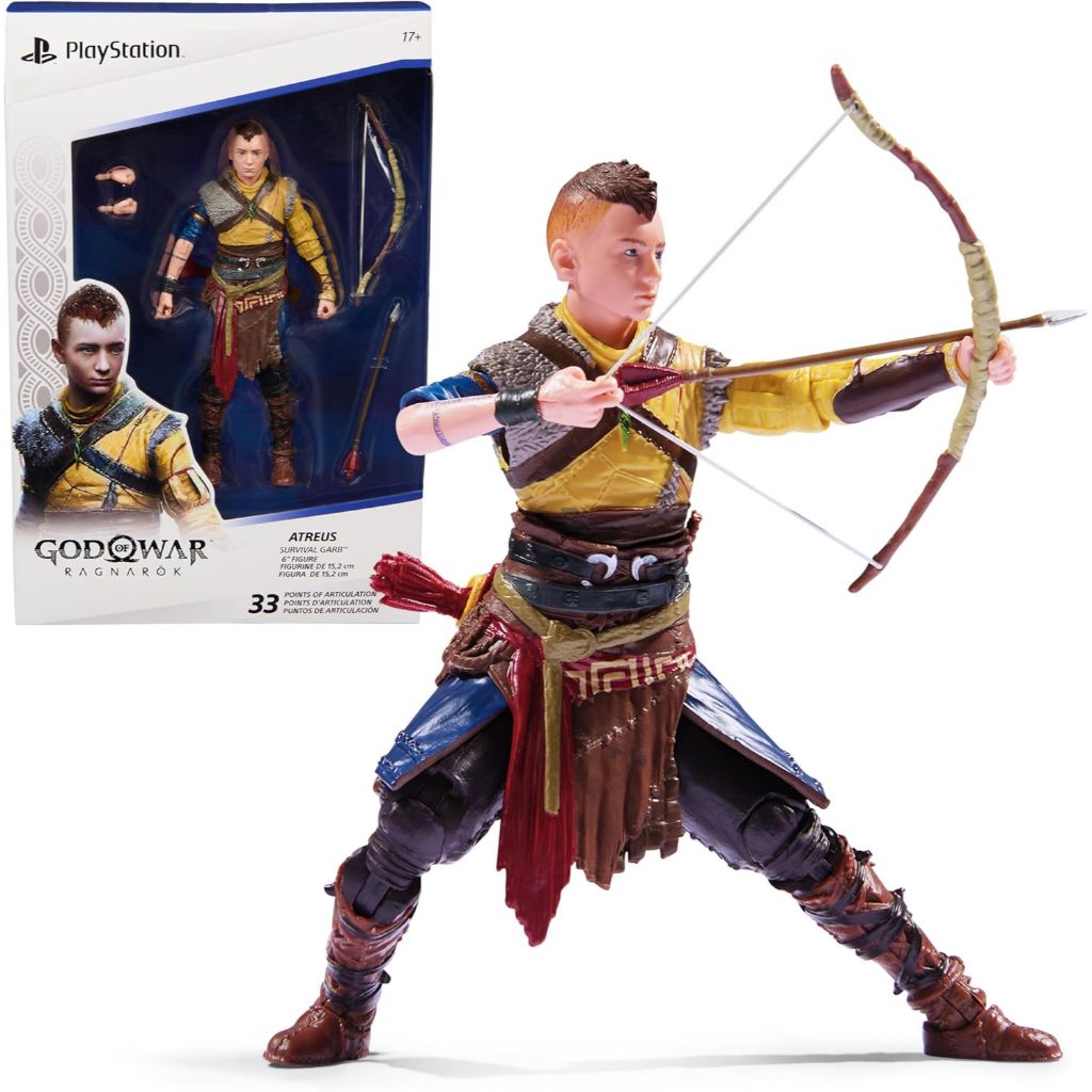 PlayStation, God of War Ragnarok, Atreus Action Figure, The Shapes ...