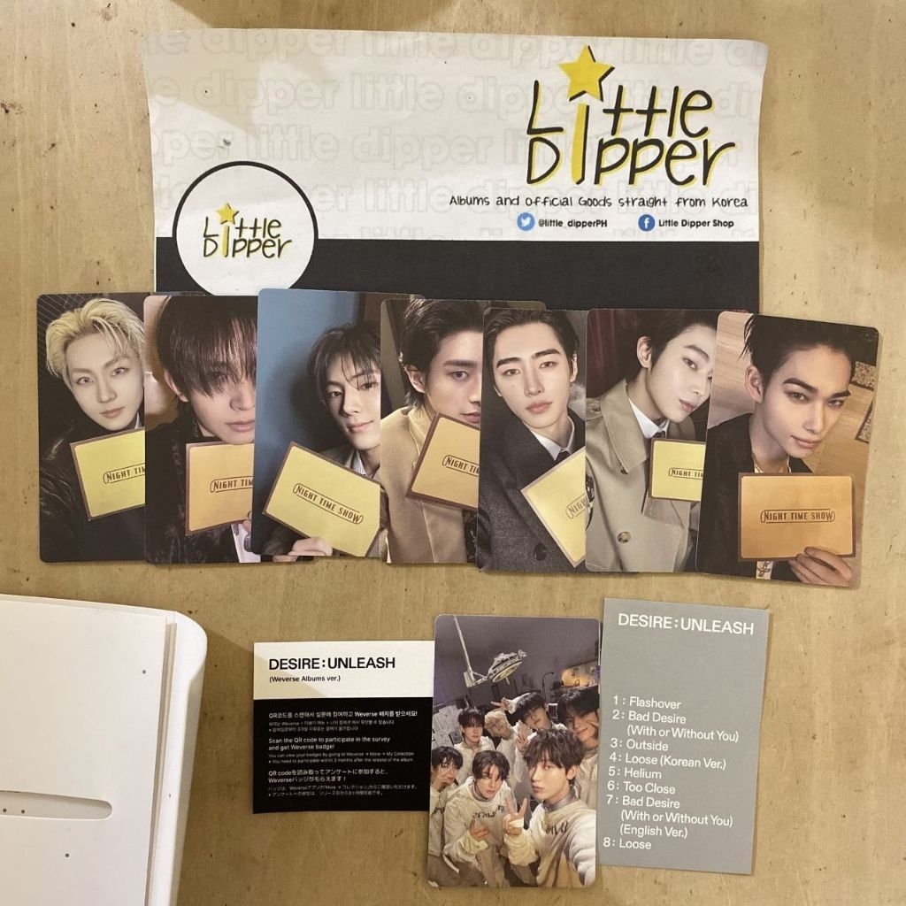 ENHYPEN - 6th Mini Album [DESIRE : UNLEASH] (Weverse Albums Ver ...