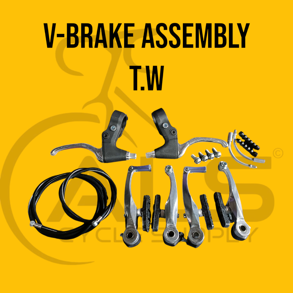 V-BRAKE ASSEMBLY COMPATIBLE FOR BMX/MTB COMPLETE SET ( MADE IN TAIWAN ...