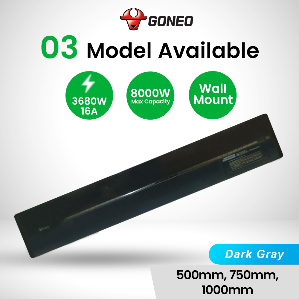 GONEO Power Track Wall Mount Movable Rail Socket DG | Shopee Malaysia