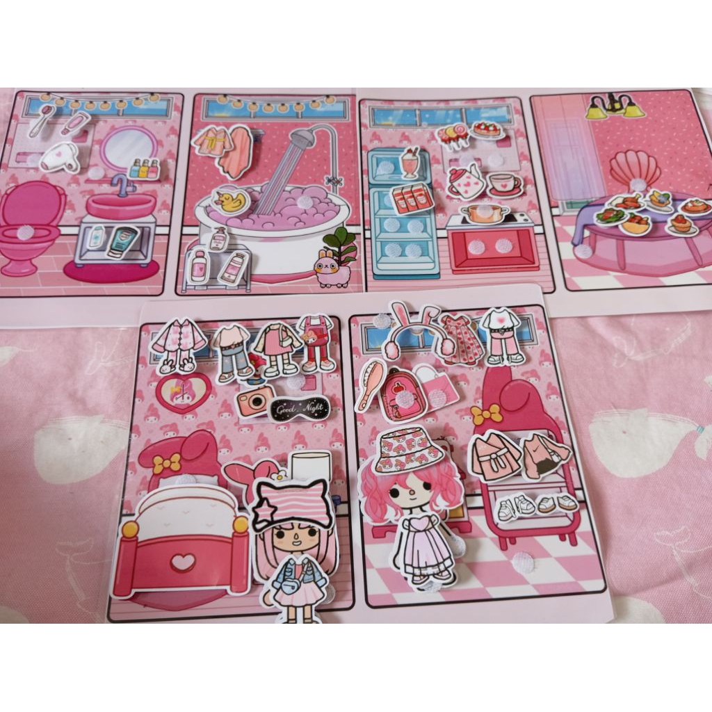 toca boca paperdoll My Melody fun activity for kids | Shopee Malaysia