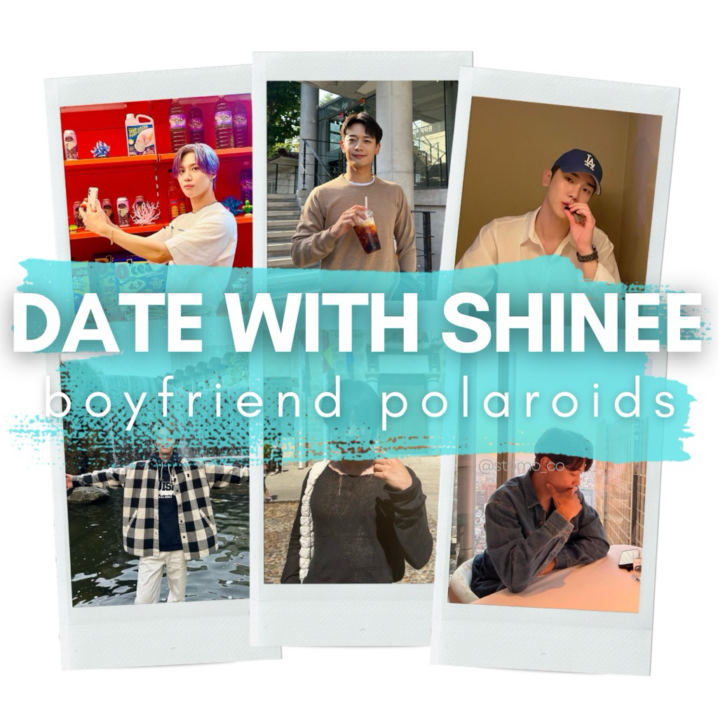 SHINEE Boyfriend Instax Style Photo Print | STOMO CO. || onew minho key ...