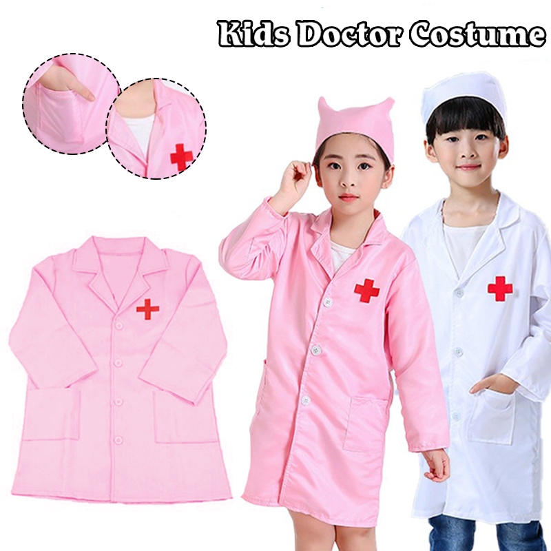 Doctor Career Costume Outfit Performance Kids Doctor Nurse Costume ...