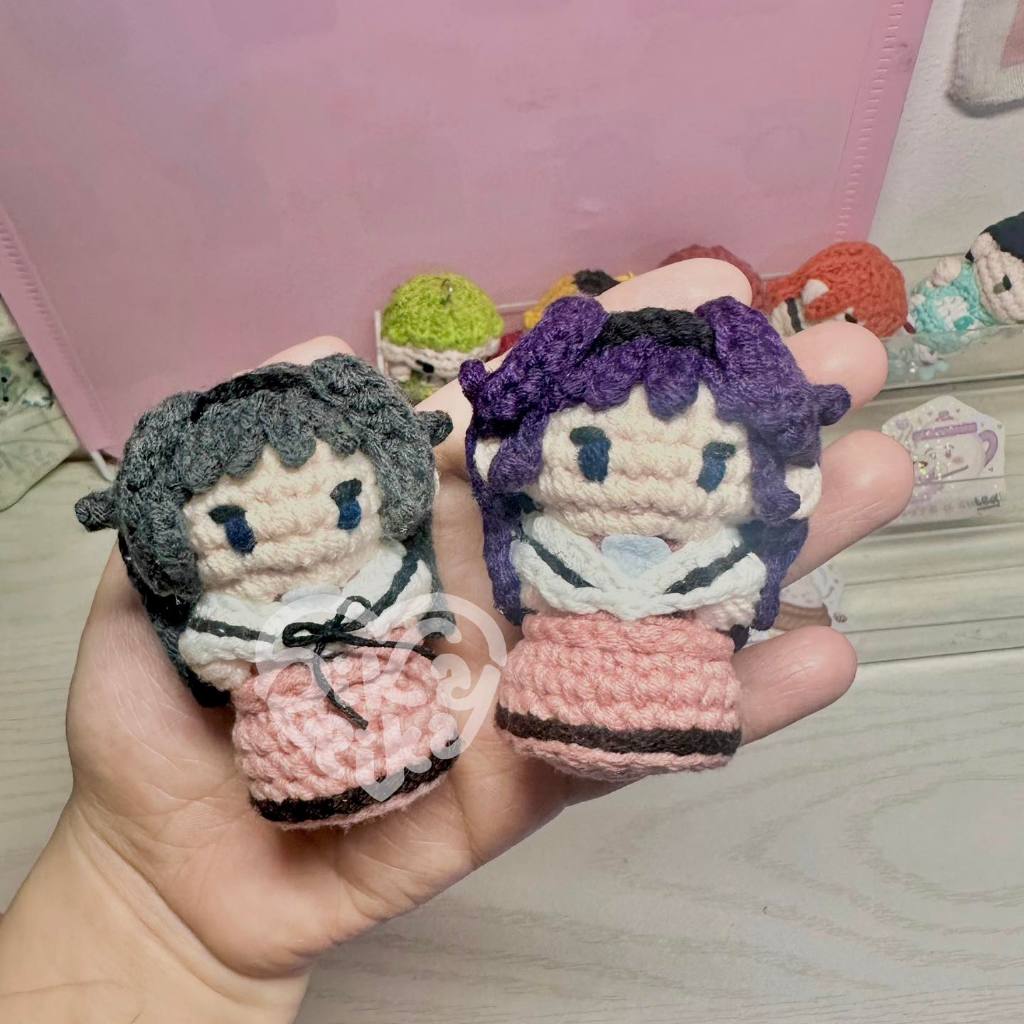 Kaoruko Waguri Crochet Chibi Keychain (The Fragrant Flower Blooms with ...