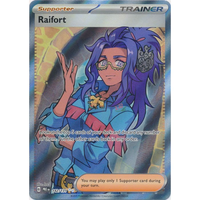 Raifort (Full Art) - 142/131 Pokemon » SV Prismatic Evolutions Ultra ...
