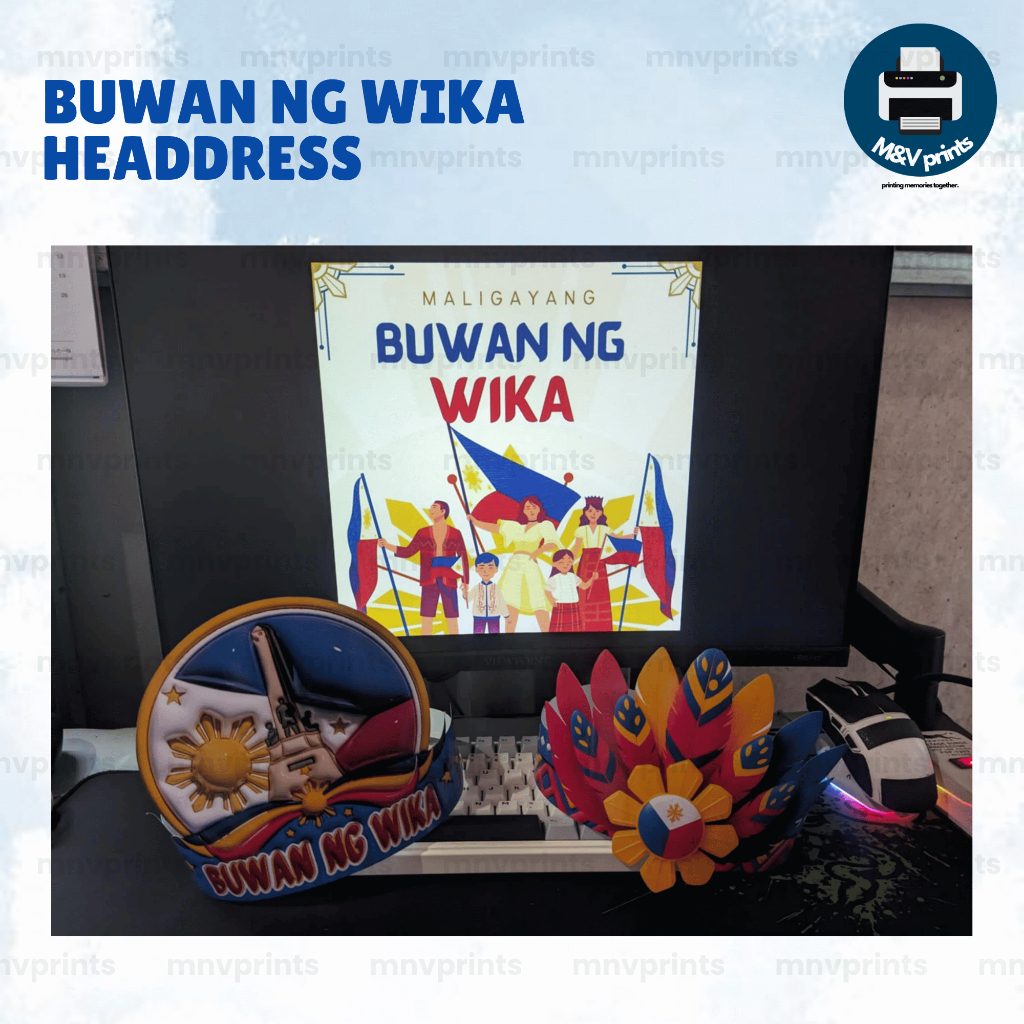 Buwan ng Wika Headdress | 60 Designs | Shopee Malaysia
