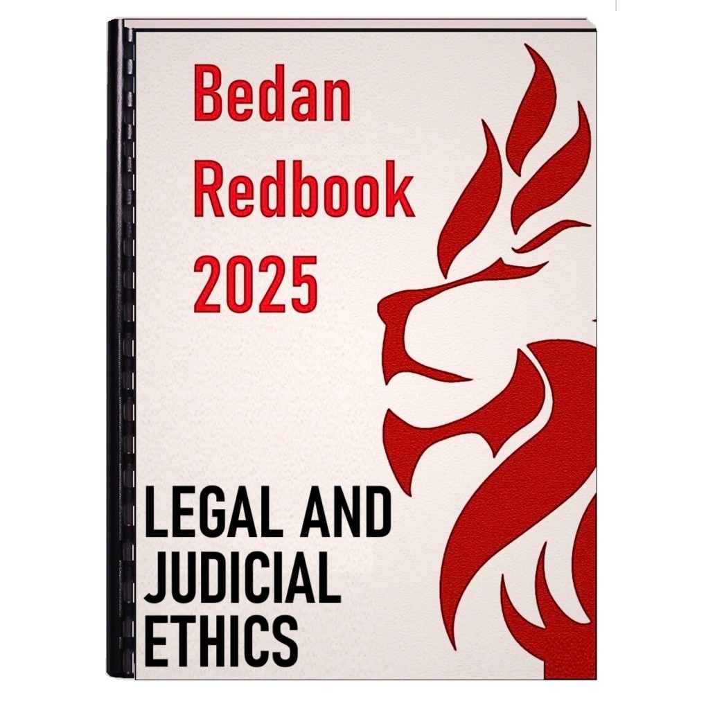 BEDAN RED BOOK 2025 LEGAL & JUDICIAL ETHICS BAR REVIEWER (San Beda Red ...