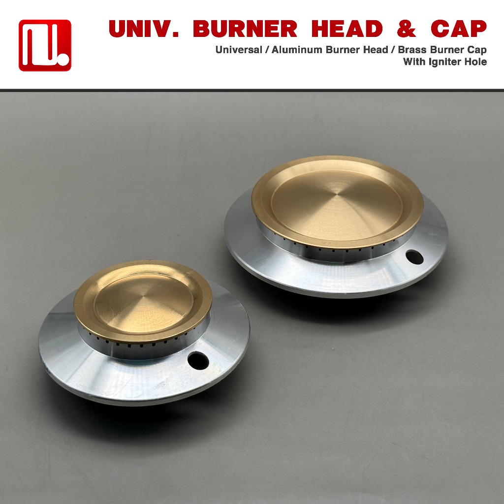 Universal Burner Head and Brass Burner Caps Gas Stove Spare Parts ...
