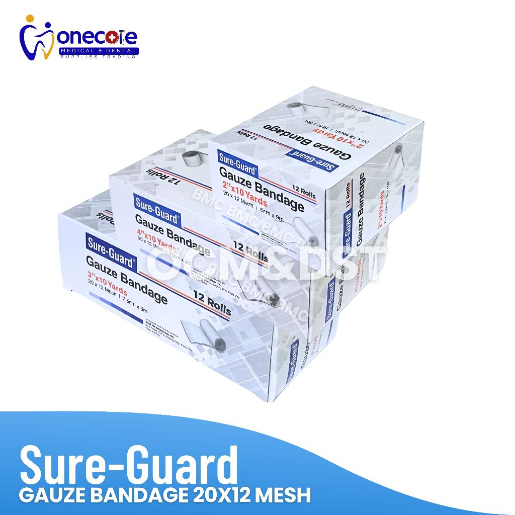 Sure-Guard Gauze Bandage (Sold Per Roll) | Shopee Malaysia