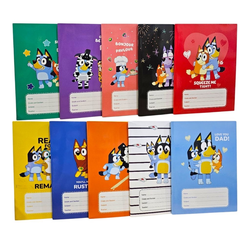 Advance Bluey WRITING Notebook | Shopee Malaysia