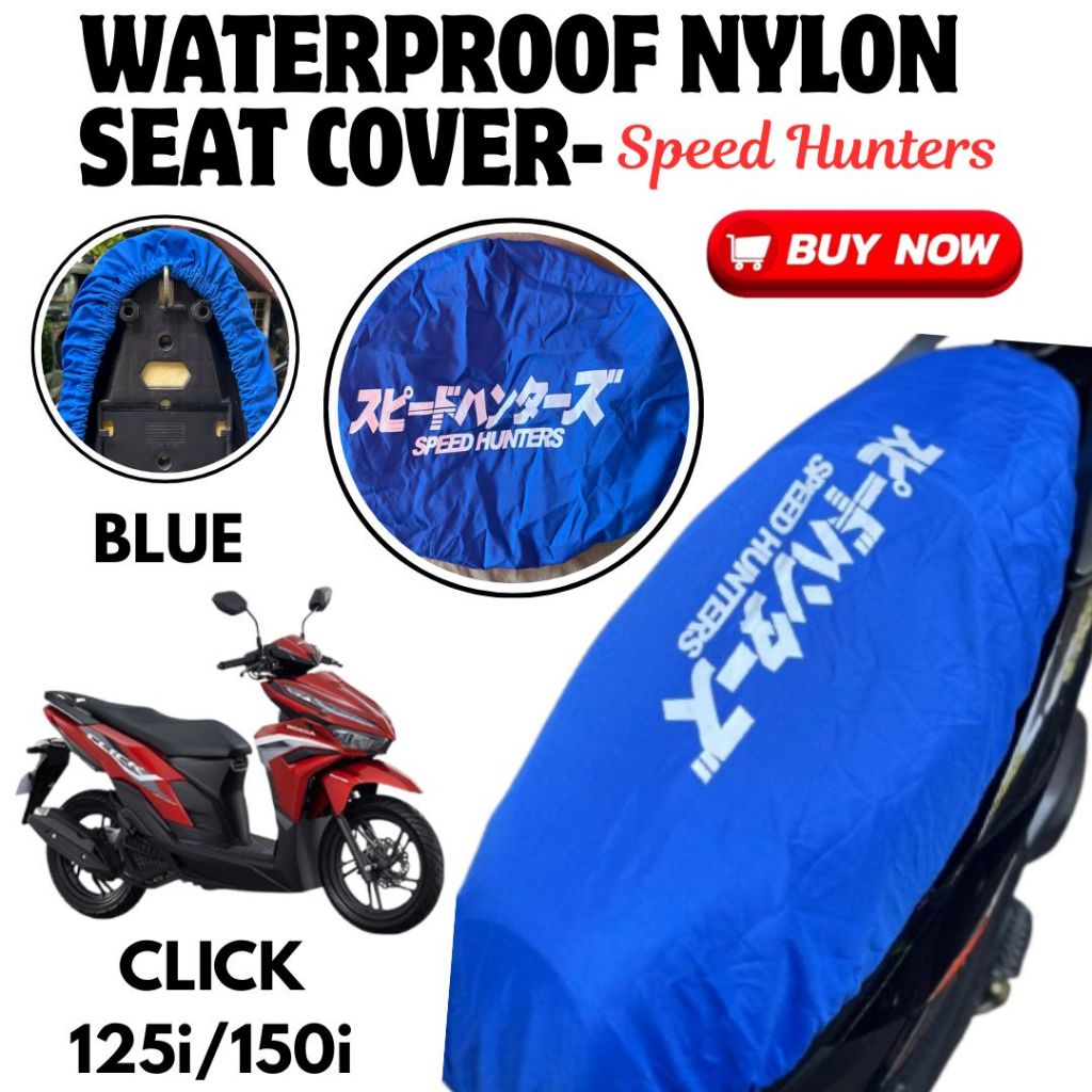 Honda CLICK 125i/150i Speed Hunter Anti Kalmot Seat Cover Motorcycle ...