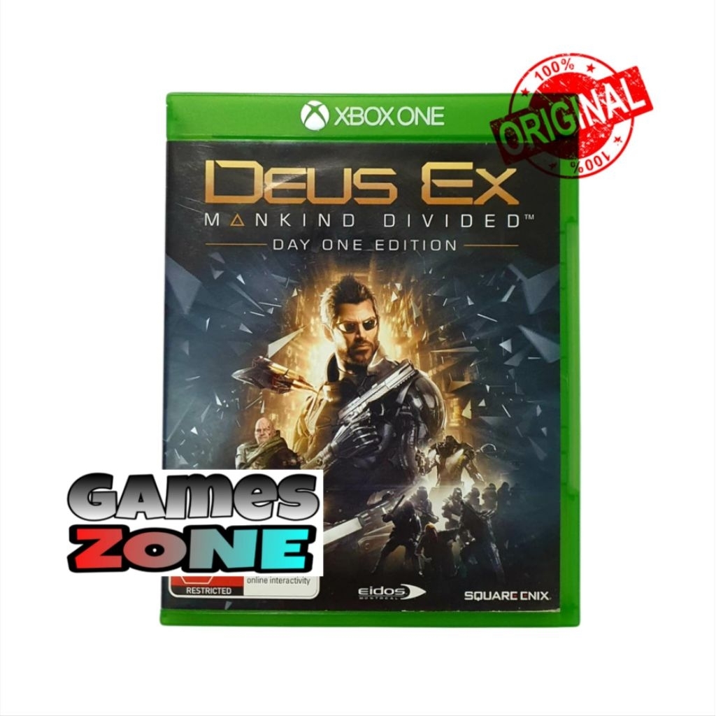Xbox One Game DEUS EX Mankind Divided (with freebie) | Shopee Malaysia