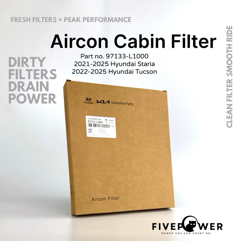 Hyundai Aircon Cabin Filter 2021-2025 Staria/2022-2025 Tucson 97133 ...