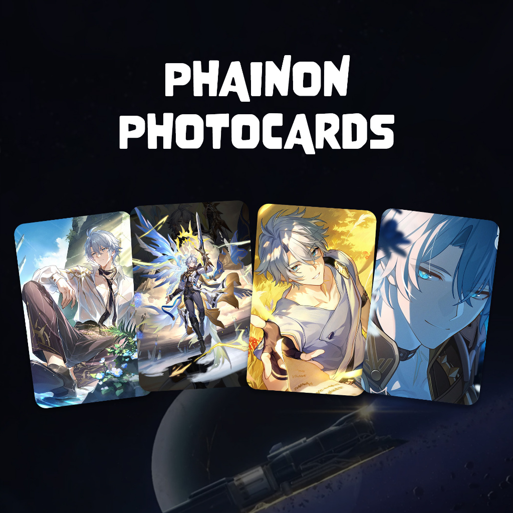 Honkai Star Rail Photocards - PHAINON Textured Photocards Front and ...