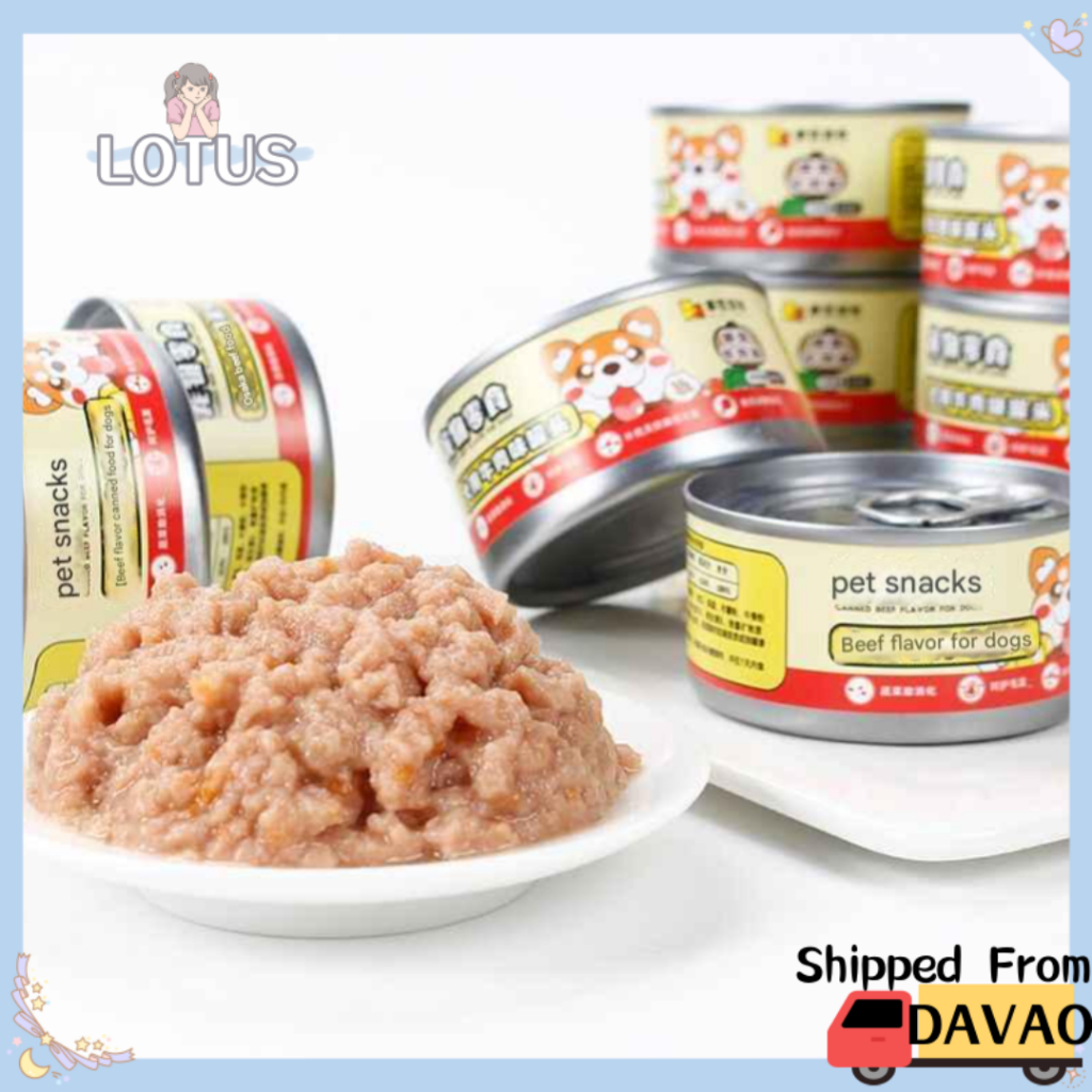 LOTUS Canned Dog Food - Chicken & Beef Flavor Mixed Meat Reward (DAVAO ...