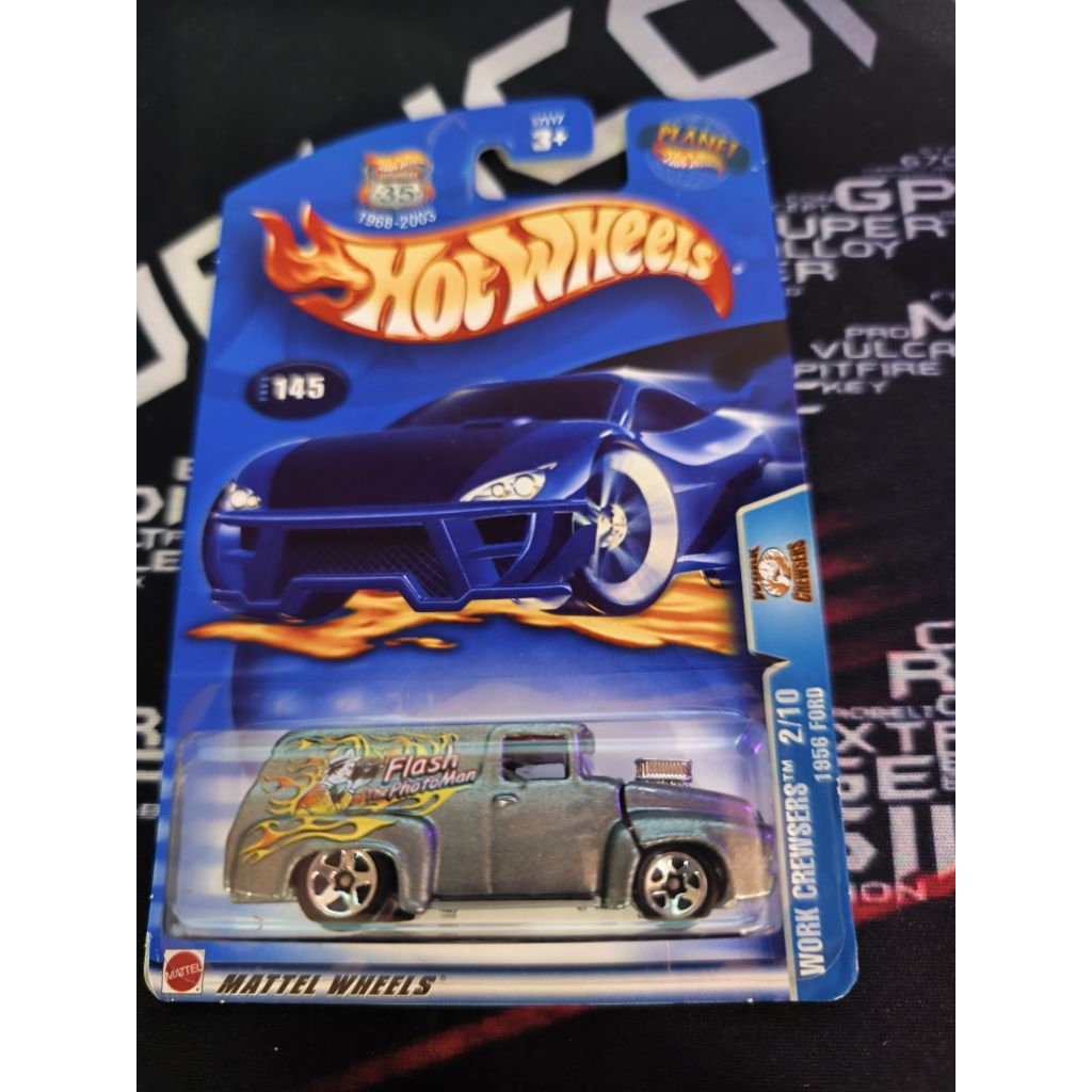 hot wheels WORK CREWSERS 1956 FORD | Shopee Malaysia