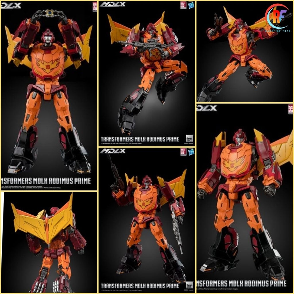 Transformers MDLX Rodimus Prime Action Figure | Shopee Malaysia