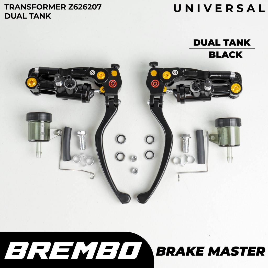 TRANSFORMER BRAKE MASTER CNC DUAL TANK / SINGLE TANK ( SINGLE TANK ...