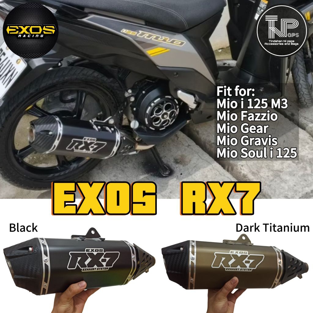 EXOS RX7 For Mio i 125, Fazzio , Mio Gear, Gravis v1, MSI 125 ETC ...