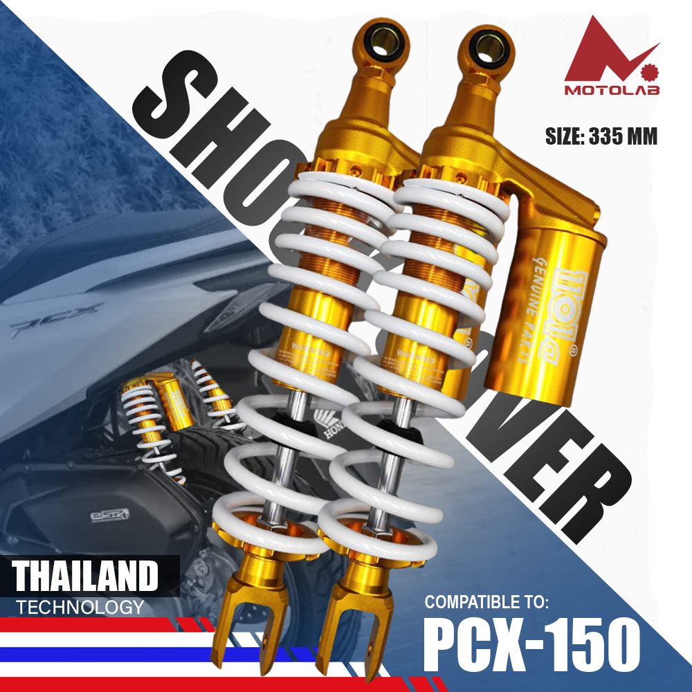 [LIVE EXCLUSIVE] HONDA PCX-150 GOLD SERIES SHOCK ABSORBER ADJUSTABLE ...