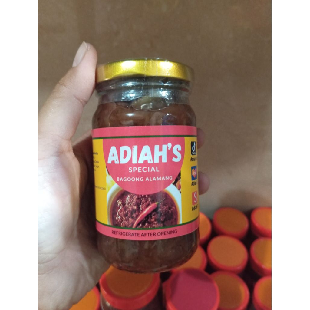 Adiah's special bagoong alamang puro alamang (MADE WITH CANOLA OIL ...
