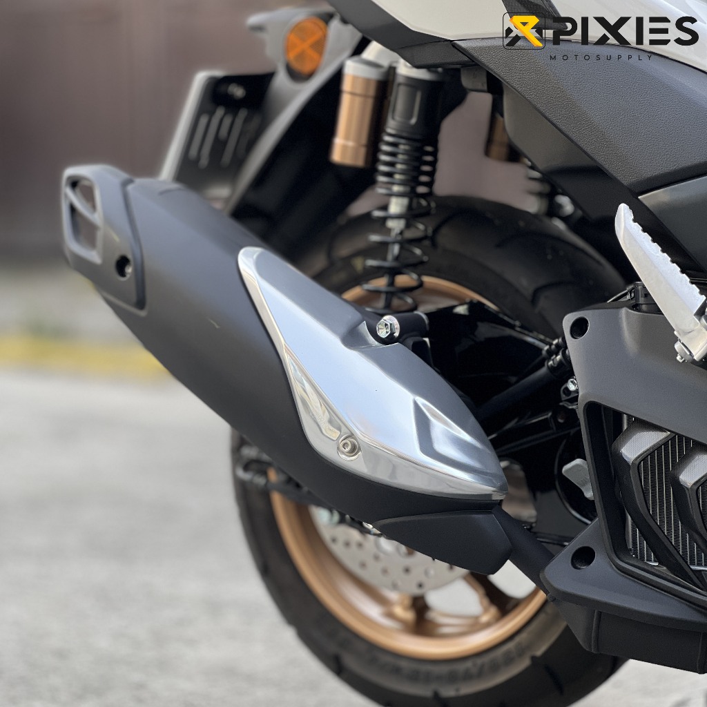 YAMAHA PIPE COVER ALUMINUM GARNISH FOR YAMAHA NMAX V3 2025 / AEROX V2 ...