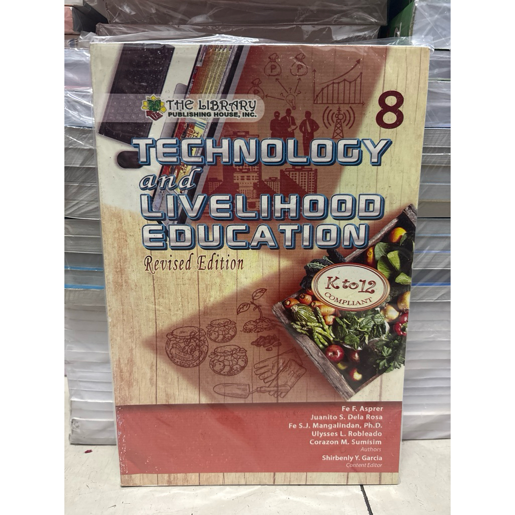 TECHNOLOGY AND LIVELIHOOD EDUCATION 8 (Revised edition) | Shopee Malaysia