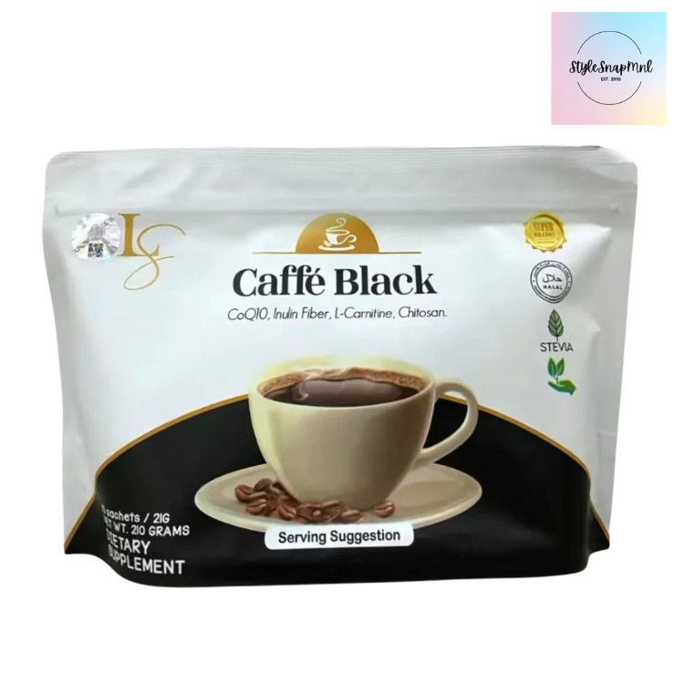 Luxe Slim Healthy Powder Drink Caffe Black Authentic Coffee (1 pouch ...