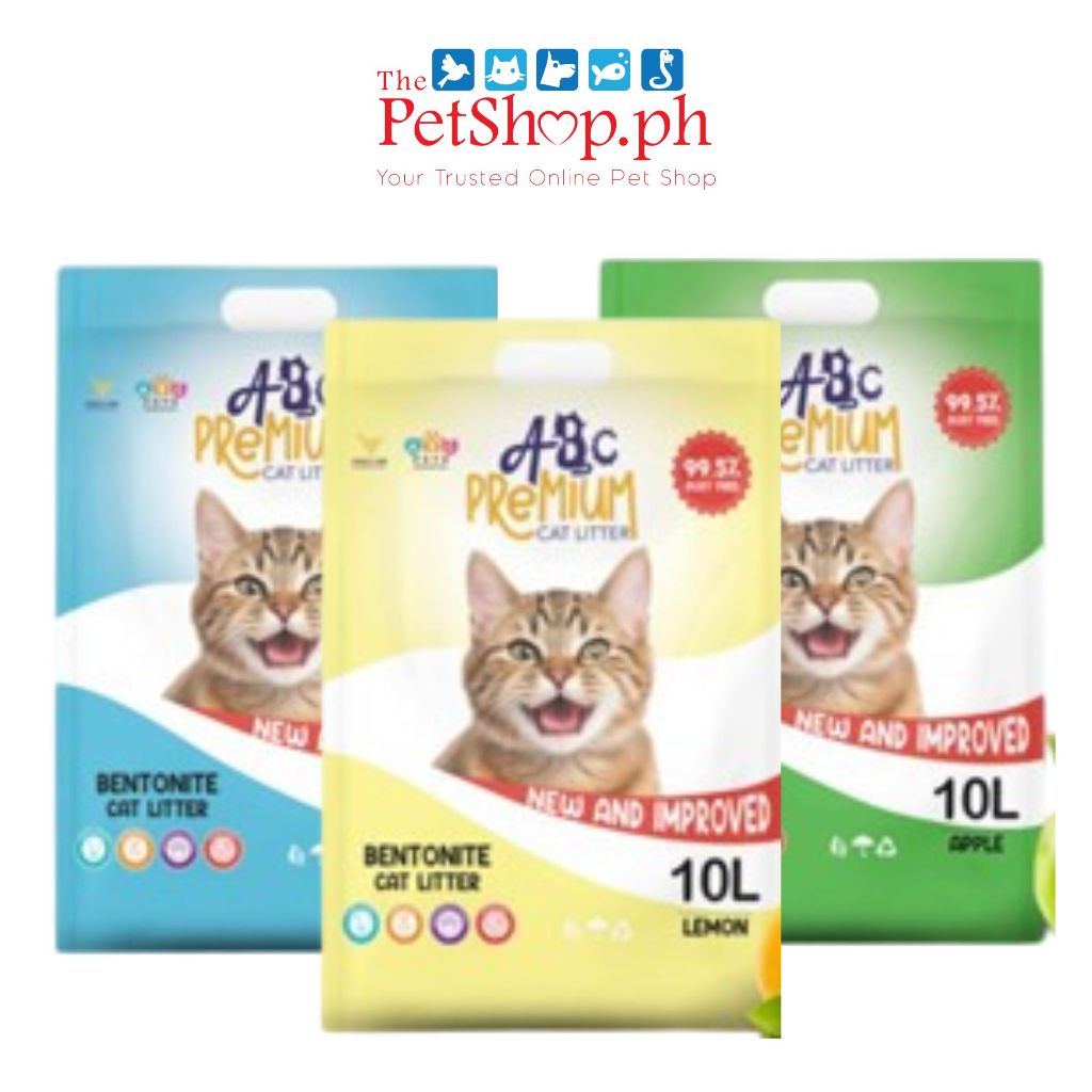 ABC Cat Bentonite Cat Litter 10L (8kg) | Shopee Malaysia