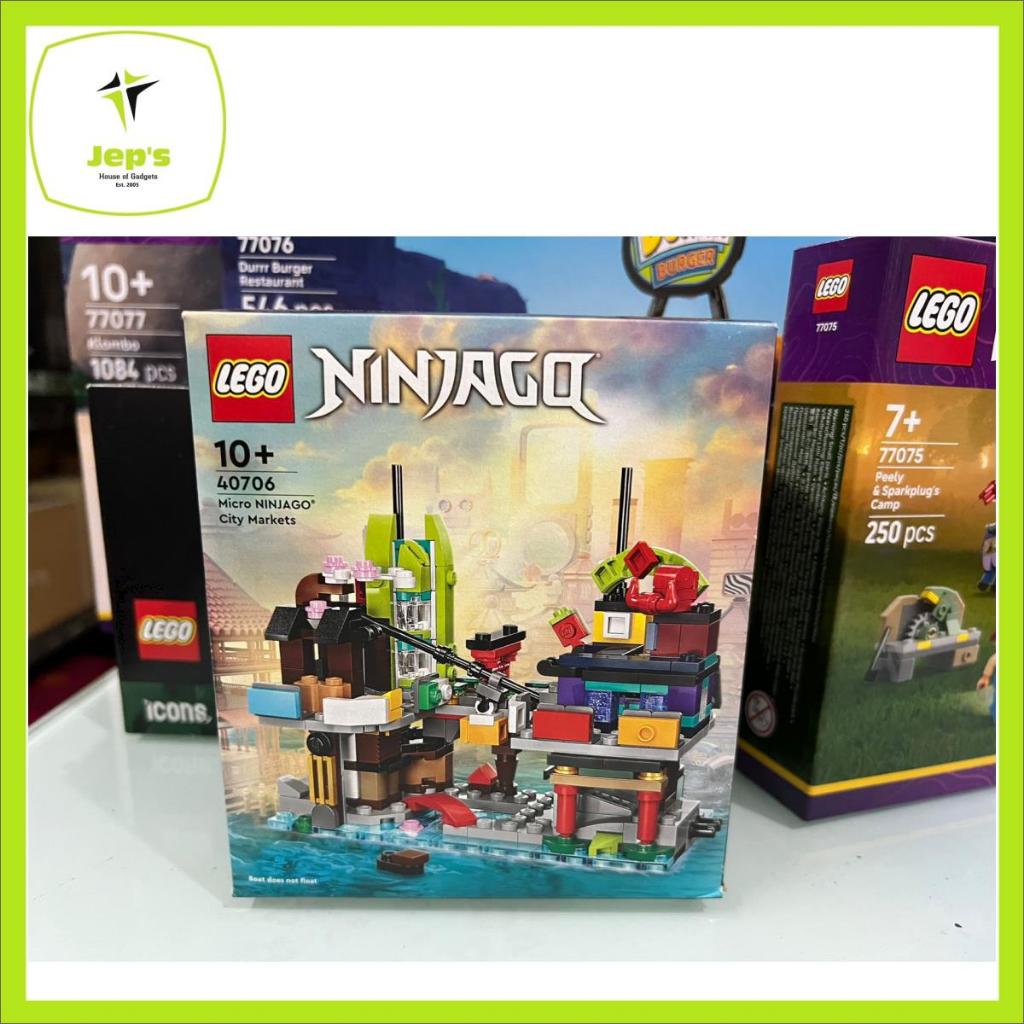 Lego Ninjago 40706 Micro Ninjago City Markets (2024) | Shopee Malaysia