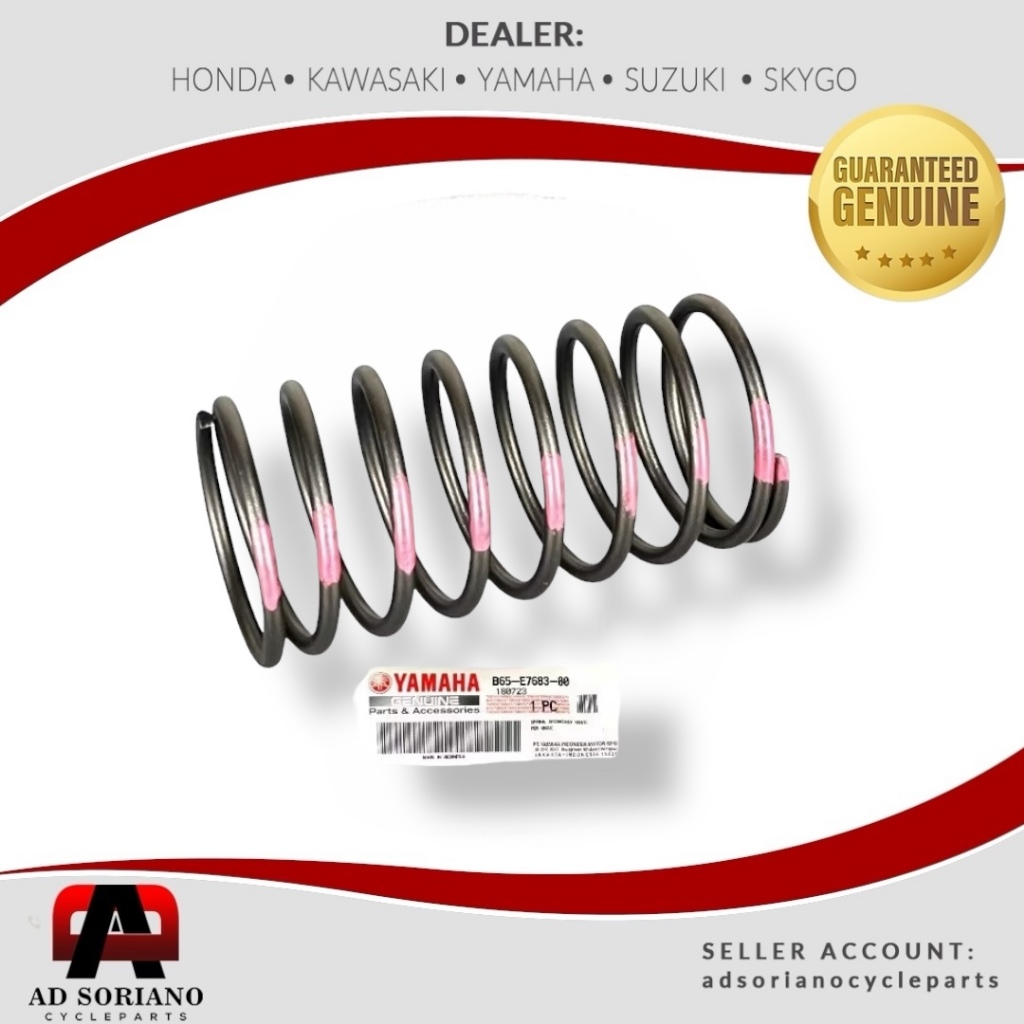 YAMAHA NMAX V2/AEROX V1 V2 SECONDARY SPRING B65-E7683-00 | Shopee Malaysia