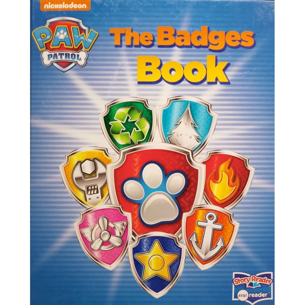 Paw Patrol: The Badges Book 110s E | Shopee Malaysia