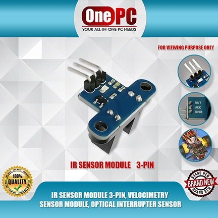 ONE PC IR SENSOR MODULE 3-PIN, VELOCIMETRY SENSOR MODULE, OPTICAL ...