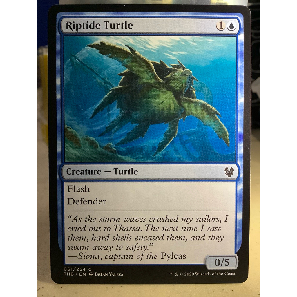 MTG - Riptide Turtle (Theros Beyond Death) | Shopee Malaysia