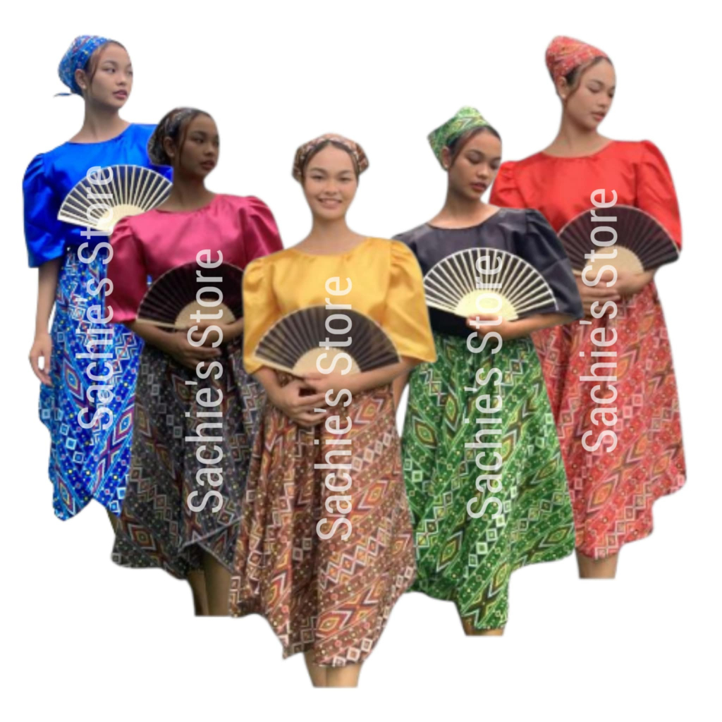 Buwan ng Wika - Filipiniana Set Costumes for Girls / Kimona at Saya ...