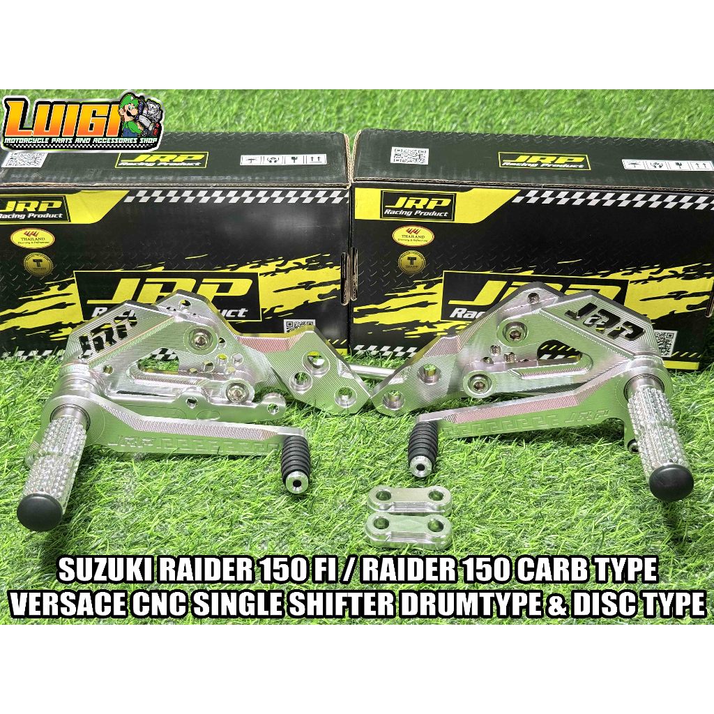 JRP CNC VERSACEE ALLOY SHIFTER DISC & DRUM SUZUKI RAIDER 150 CARB ...
