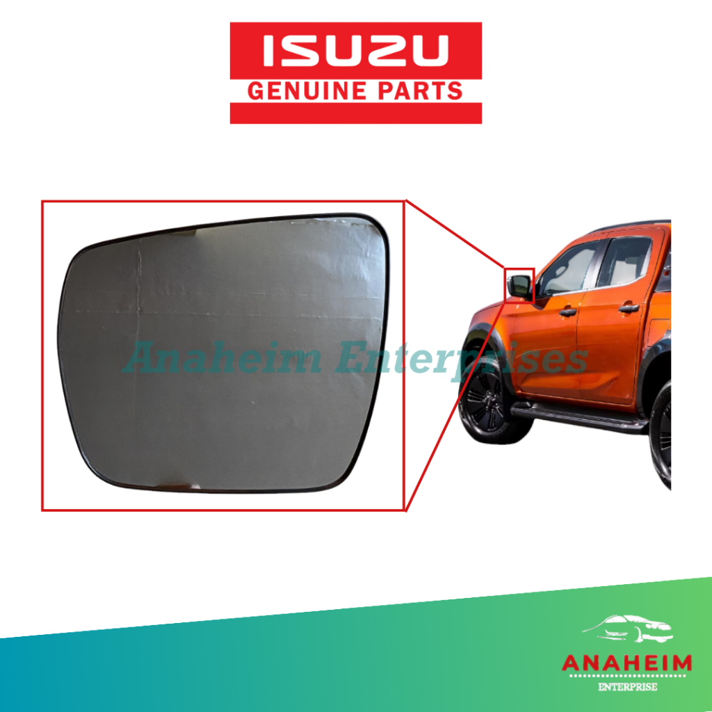 Isuzu Dmax 2021 - 2022, Isuzu Mux 2022 Side Mirror Lens LH / Driver ...